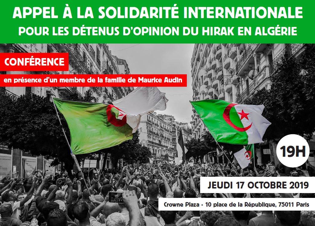 Solidarité internationale avec les détenus d'opinion en Algérie ...