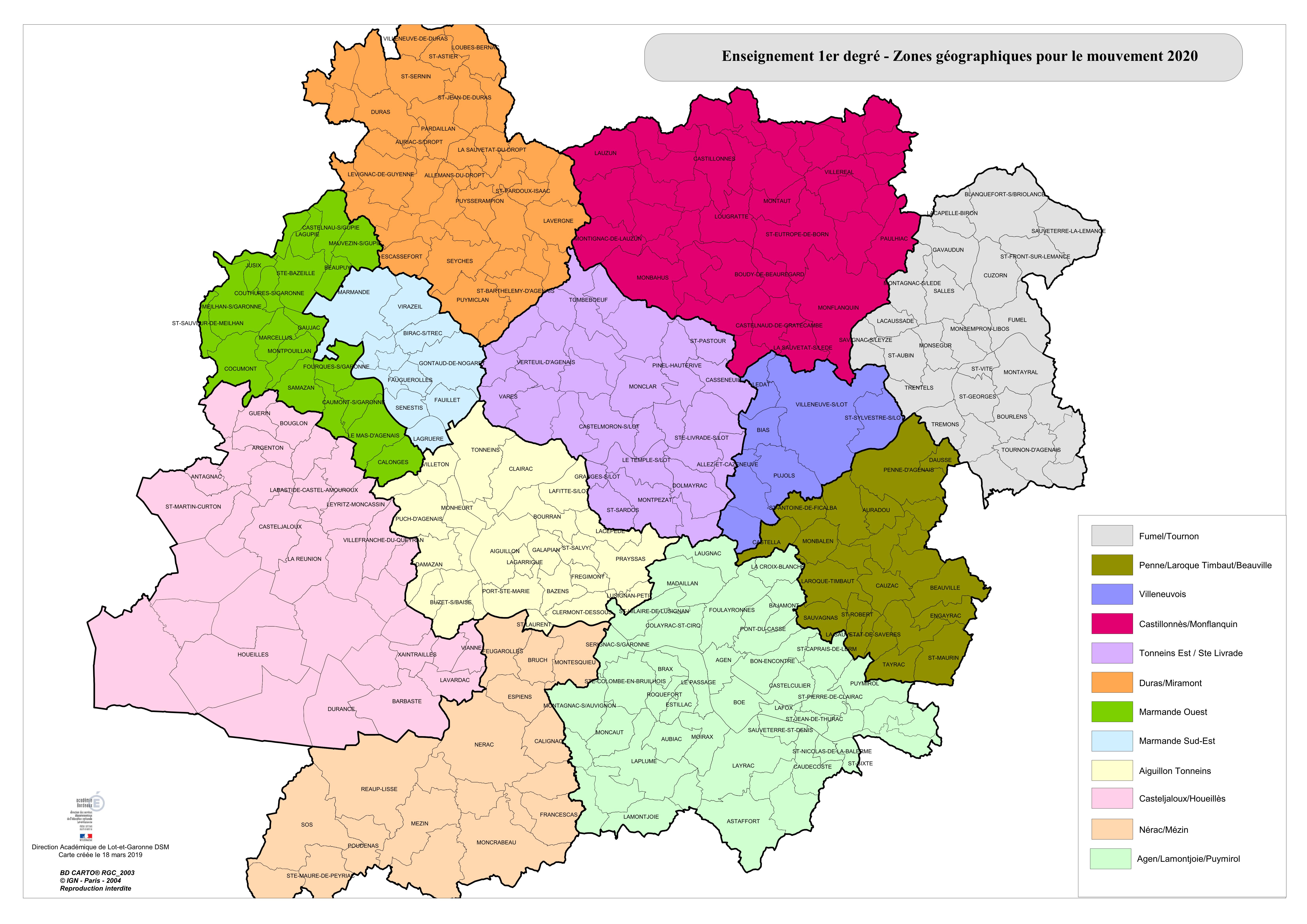 image 47 zones géographiques - SGEN-CFDT Aquitaine