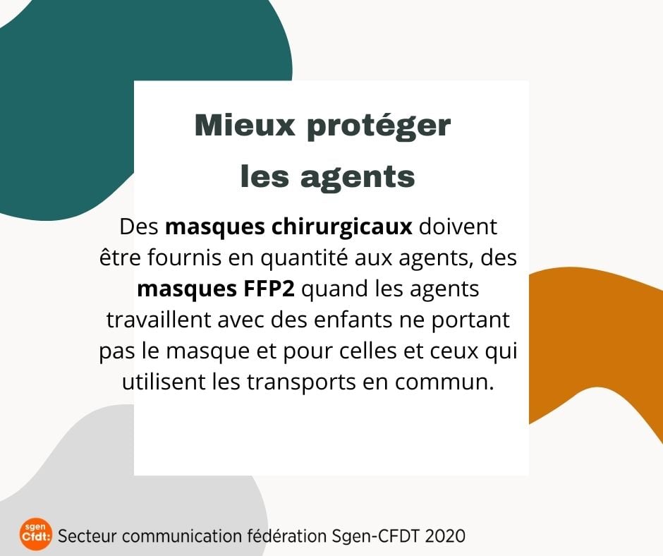 Protection sanitaire : les agents attendent des réponses, des décisions ...