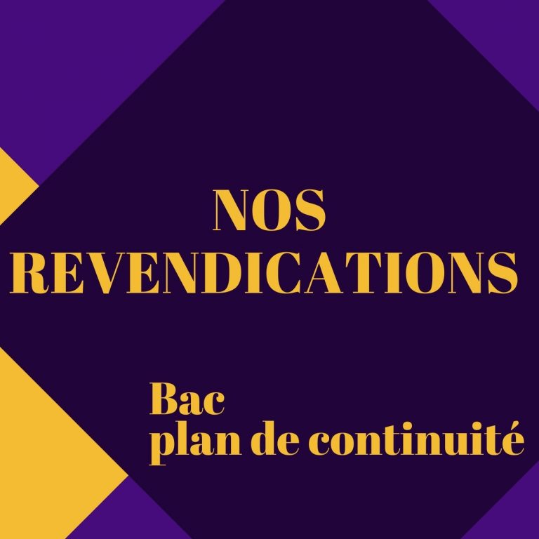 revendication - SGEN-CFDT Nord-Pas-de-Calais