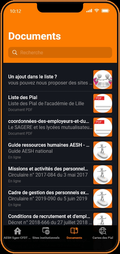 Une application pour les AESH de Lille - SGEN-CFDT Nord-Pas-de-Calais