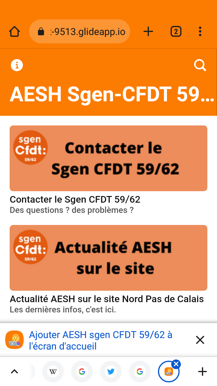 chrome - SGEN-CFDT Éducation Formation Recherche Publiques Nord-Pas-de-Calais