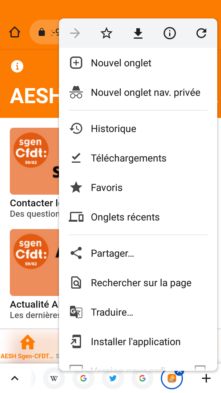 Une application pour les AESH de Lille - SGEN-CFDT Nord-Pas-de-Calais