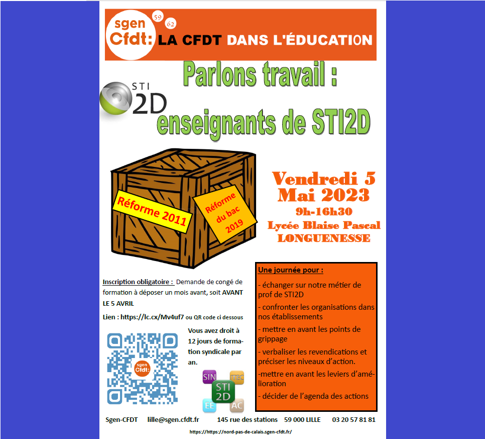 image STI2D - SGEN-CFDT Éducation Formation Recherche Publiques Nord ...
