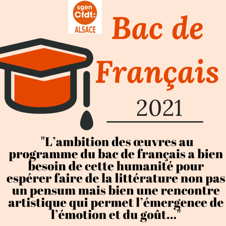 Bac de Français : faire de la littérature une rencontre artistique ...