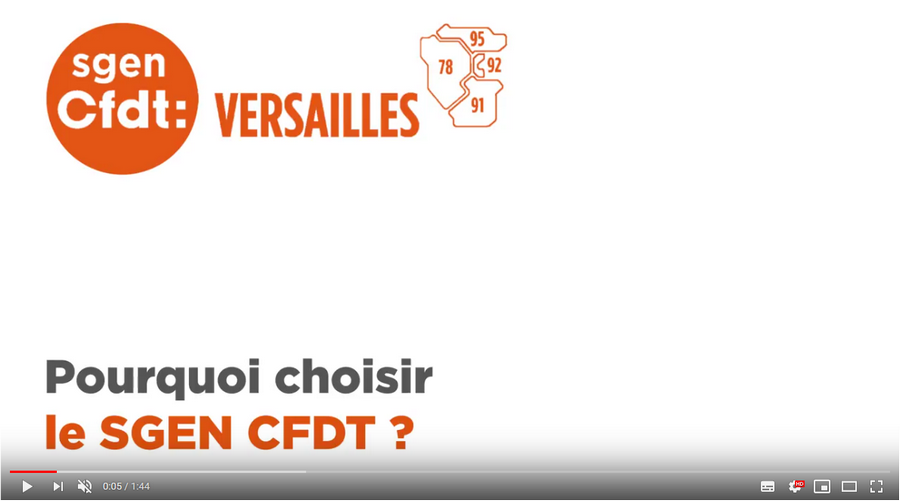 En vidéos : les (bonnes) raisons de choisir le Sgen-CFDT - SGEN-CFDT ...