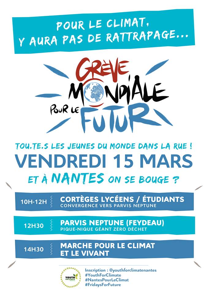 Action Climat le 15 pour les jeunes et le 16 mars pour tous - SGEN-CFDT ...