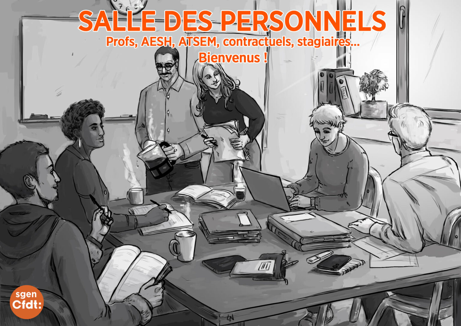 La salle des profs ne doit plus être la salle des profs (ou rebaptisons ...