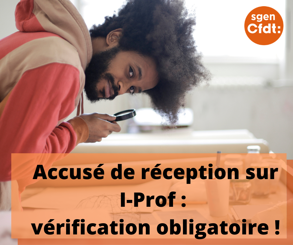 Accusé de réception : c’est quoi, comment ça marche ? - SGEN-CFDT ...