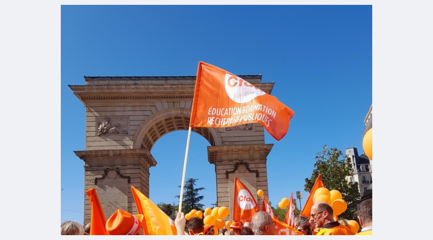 drapeau CFDT EFRP - SGEN-CFDT Éducation Formation Recherche Publiques ...
